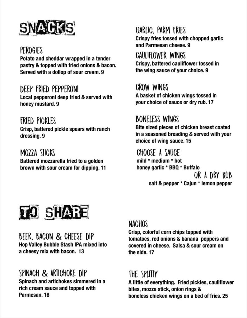 Main Menu | Splitcrow